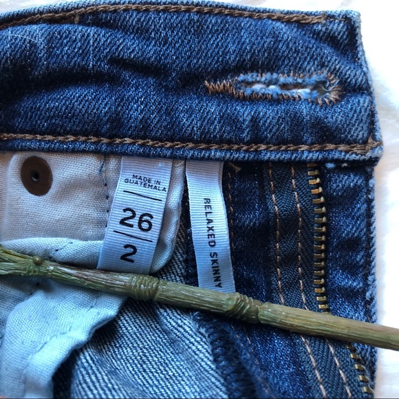 LOFT | Jeans | Womens Loft Relaxed Skinny Jeans Size 26 | Poshmark